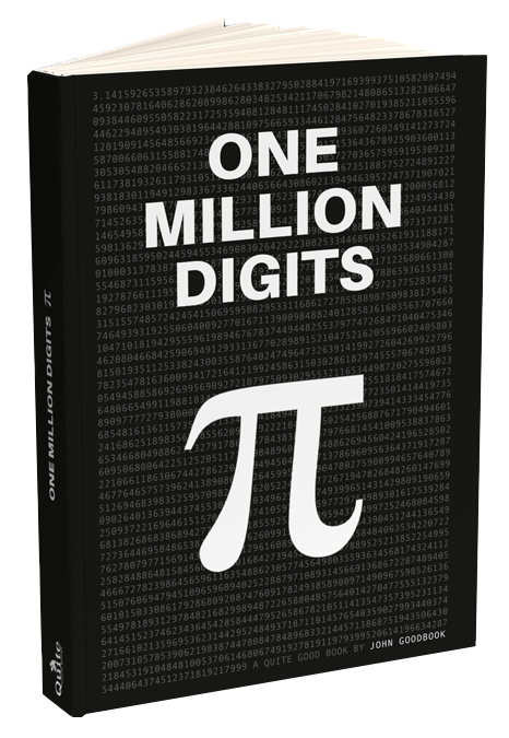 One Million Digits of Pi – Book & PDF Download